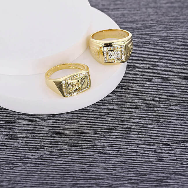 Men's Gold Rings | Warren James