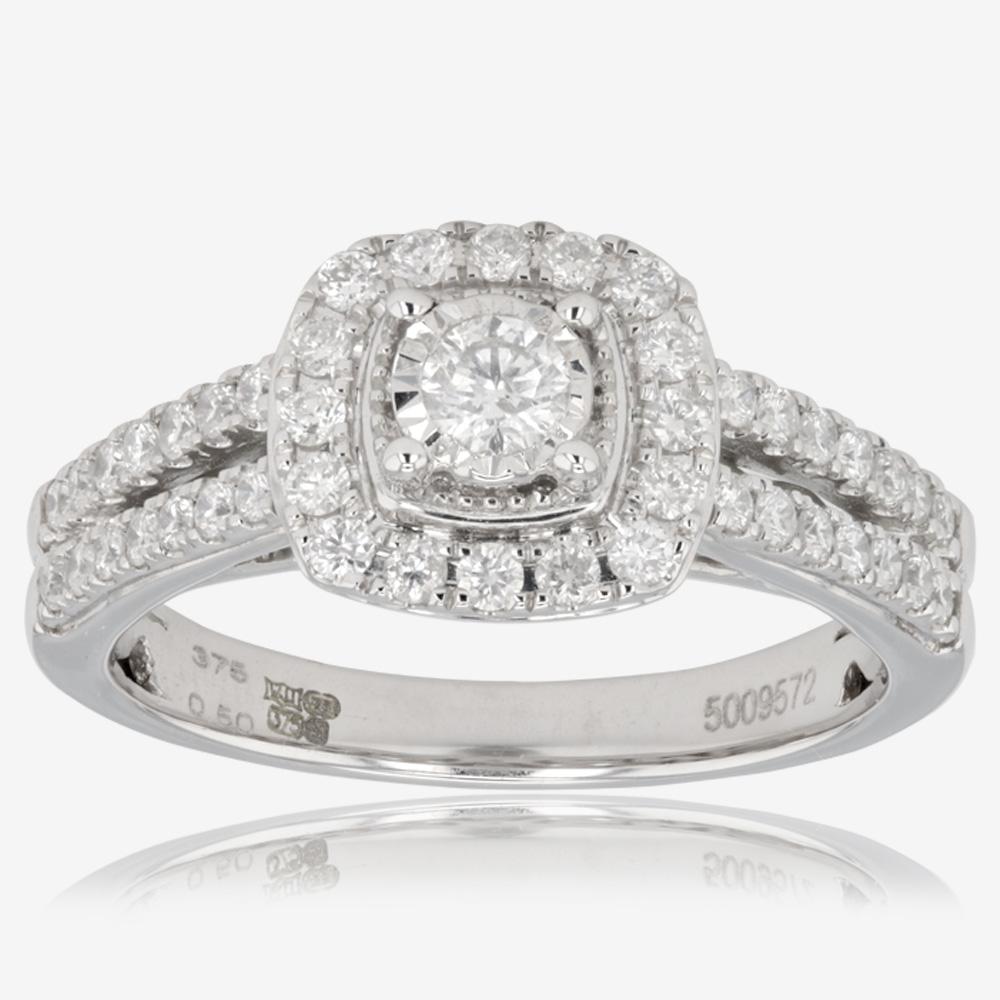 Pure Brilliance Certificated Diamond Ring 0.50ct