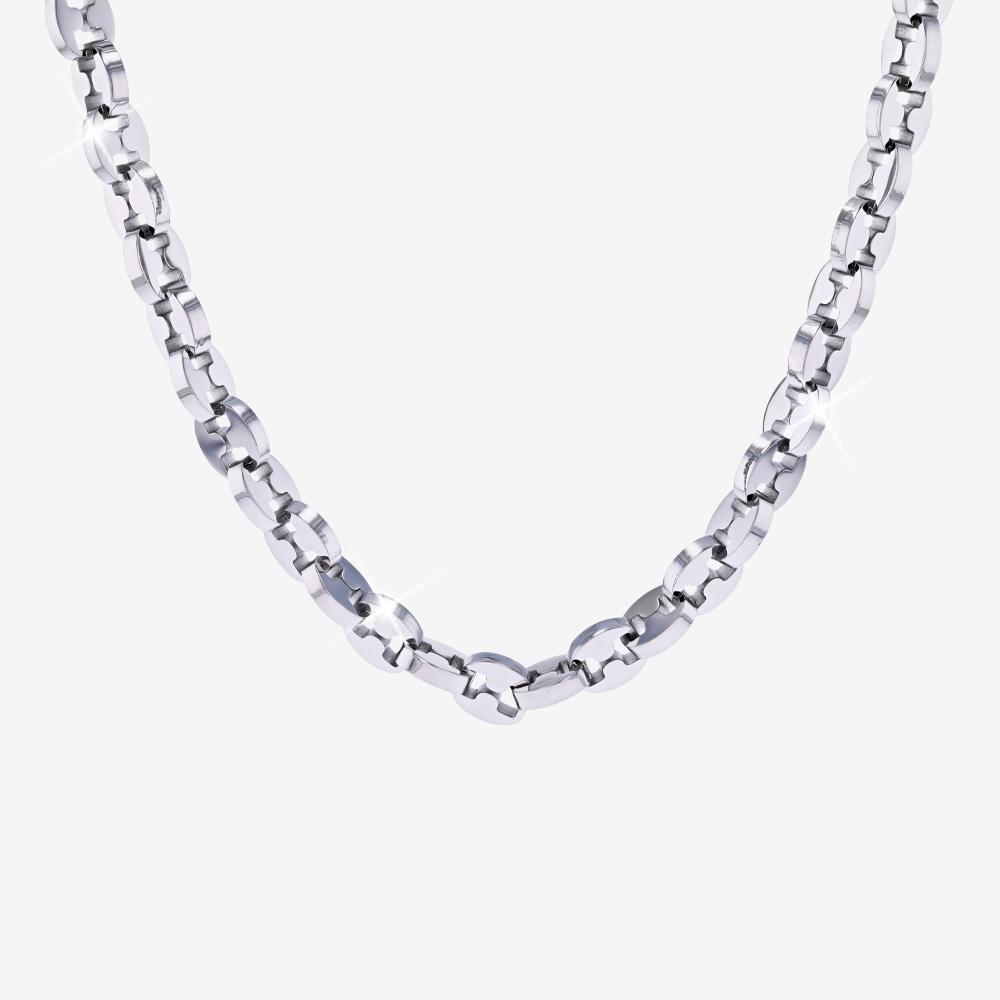 Solid, Super Weight Designer Link Necklace | Warren James