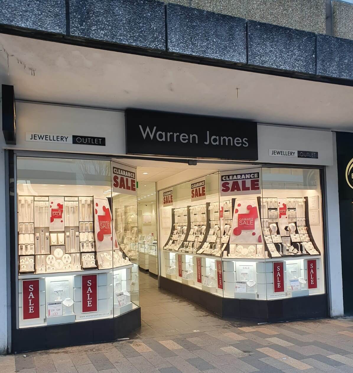 Barnsley - Warren James Jewellers